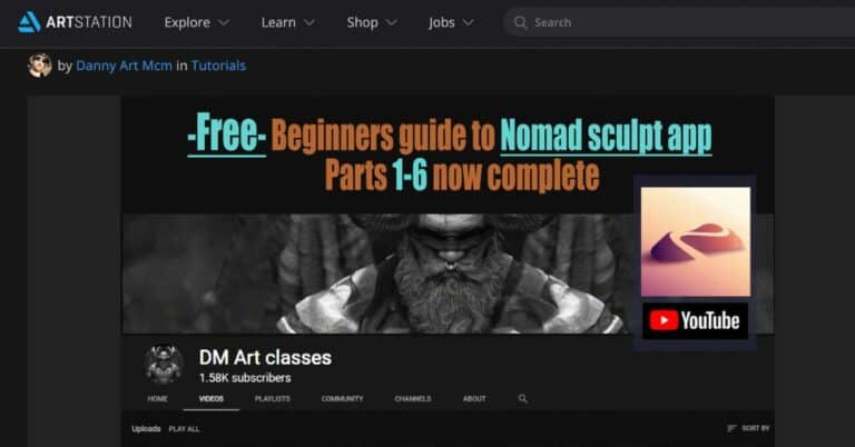 Discover the Best Nomad Sculpt Tutorials (2025)
