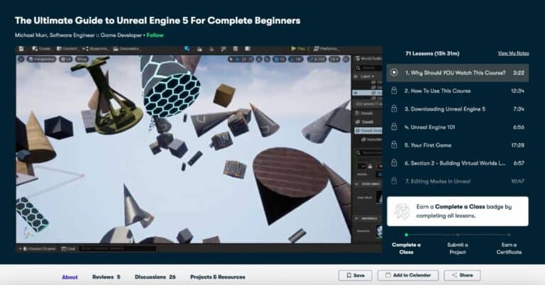 Best Unreal Engine Tutorials for Beginners