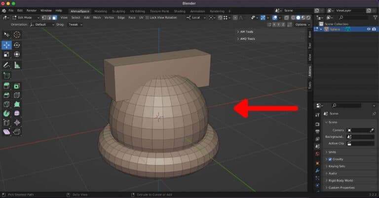 How to select all in Blender