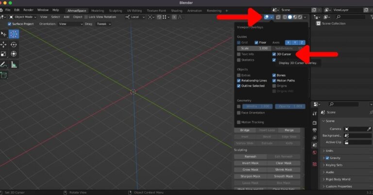3D Cursor in Blender: All You Need to Know