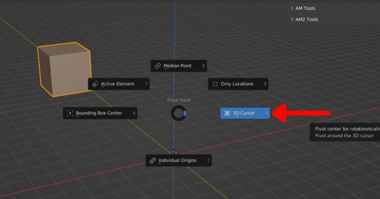 3D Cursor in Blender: All You Need to Know
