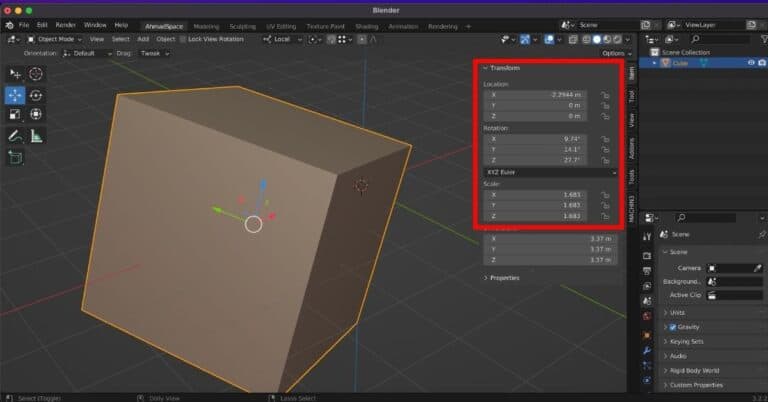 How Do We Apply Scale in Blender?