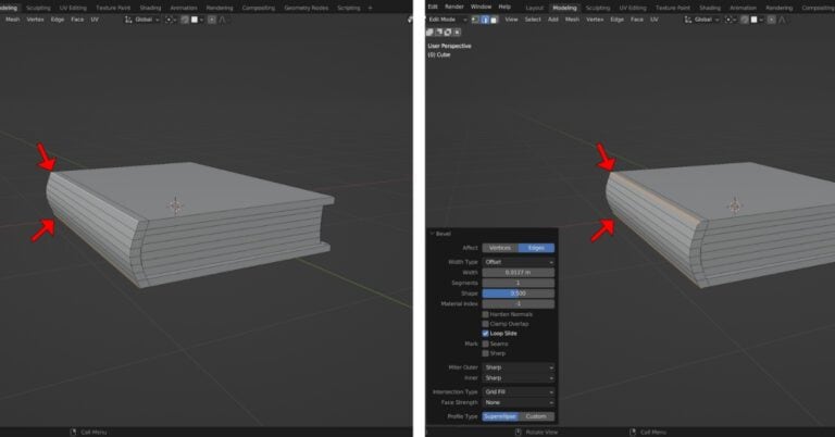 How to Make a 3D Book in Blender