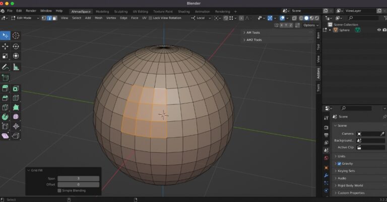 How to Fill Holes in Blender