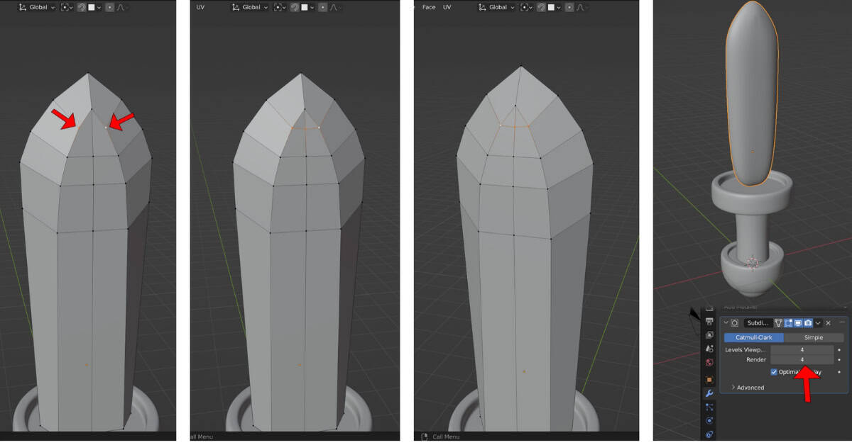 How to Make a 3D Sword in Blender