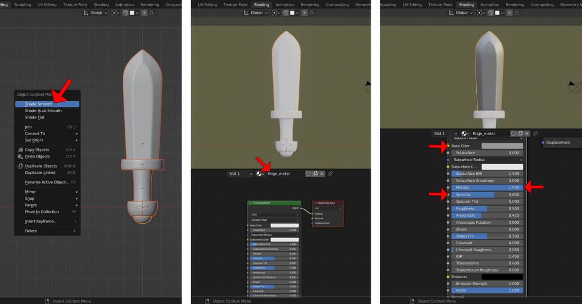 How to Make a 3D Sword in Blender