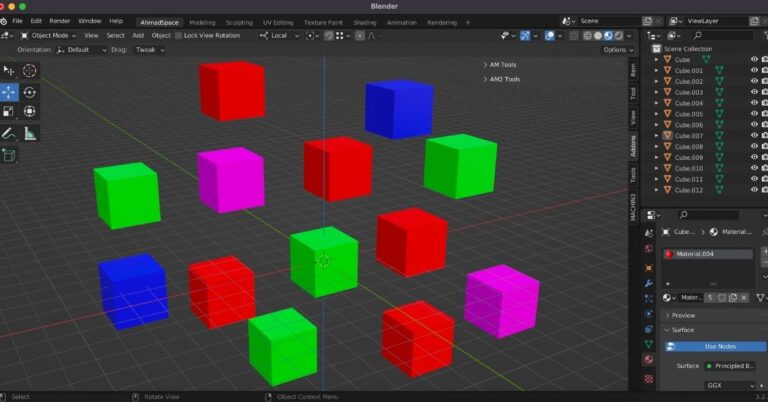 How to Add Color in Blender