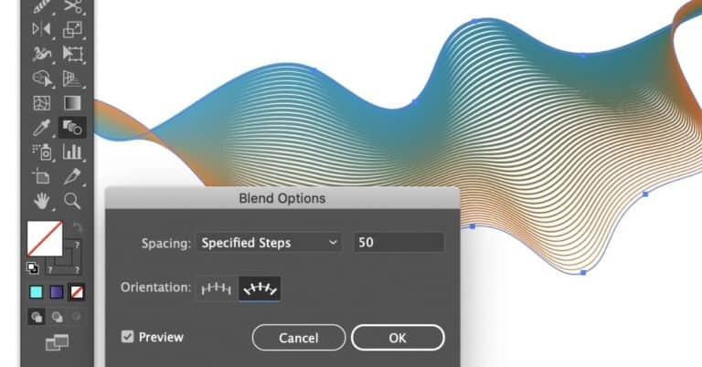 How to Use the Blend Tool in Illustrator