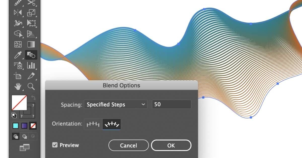 How to Use the Blend Tool in Illustrator