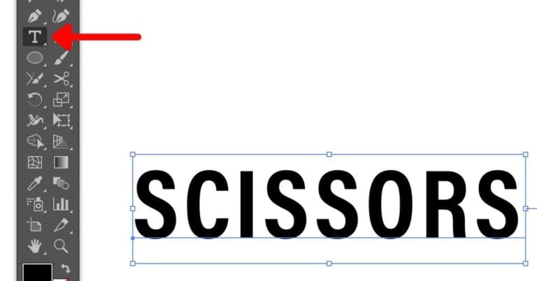 How to Use the Scissors Tool in Illustrator