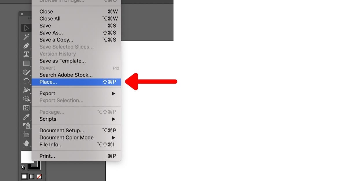 How to Crop an Image in Illustrator