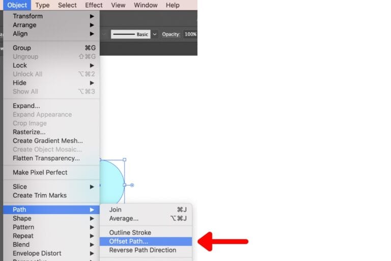 How To Offset Path In Illustrator