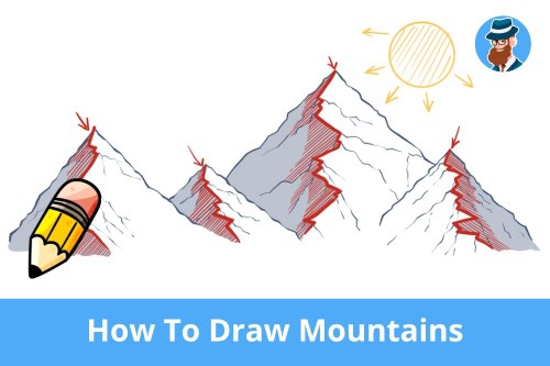 How To Draw Mountains Step by Step Guide (2025)