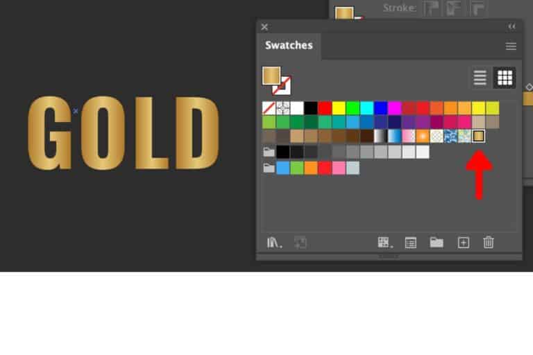 How to Create a Gold Effect in Illustrator