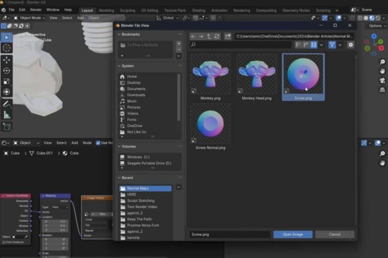 How to Use Normal Maps in Blender 3D (2025)